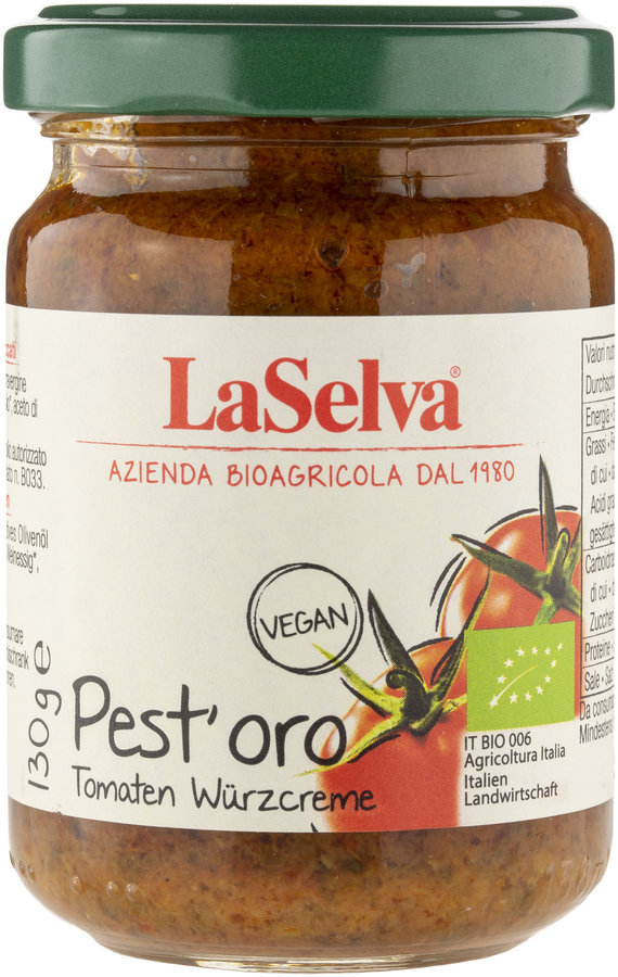 Pest' Oro pasta z suszonych pomidorów 130g BIO - Inna marka | Sklep ...