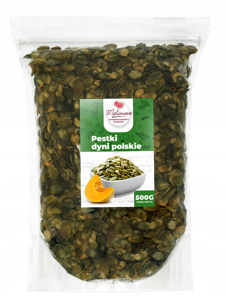 Pestki dyni Polska 500g - Malinowe | Sklep EMPIK.COM