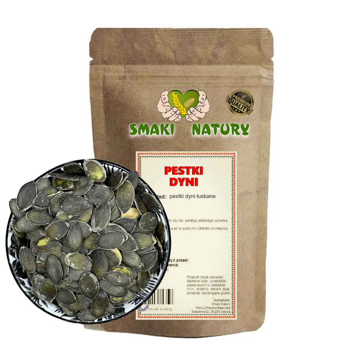 PESTKI DYNI PREMIUM 200g JAKOŚĆ ŚWIEŻE niepowtarzalny smak i aromat. - SmakiNatury | Sklep EMPIK.COM