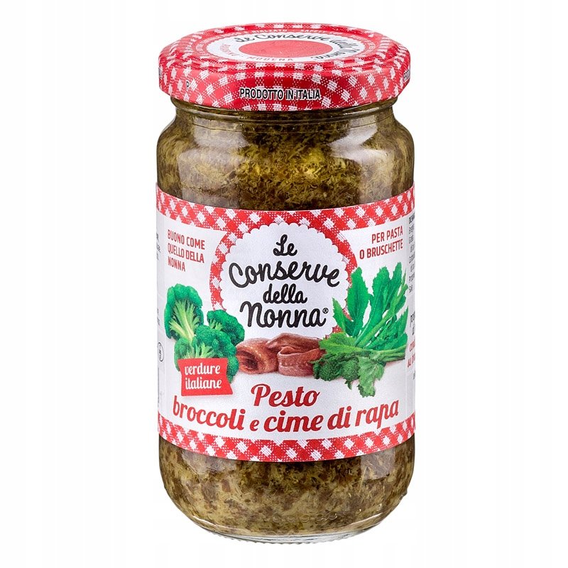 Pesto Broccoli e Cime di Rapa 190g - Conserve della Nonna - inna (Inny ...