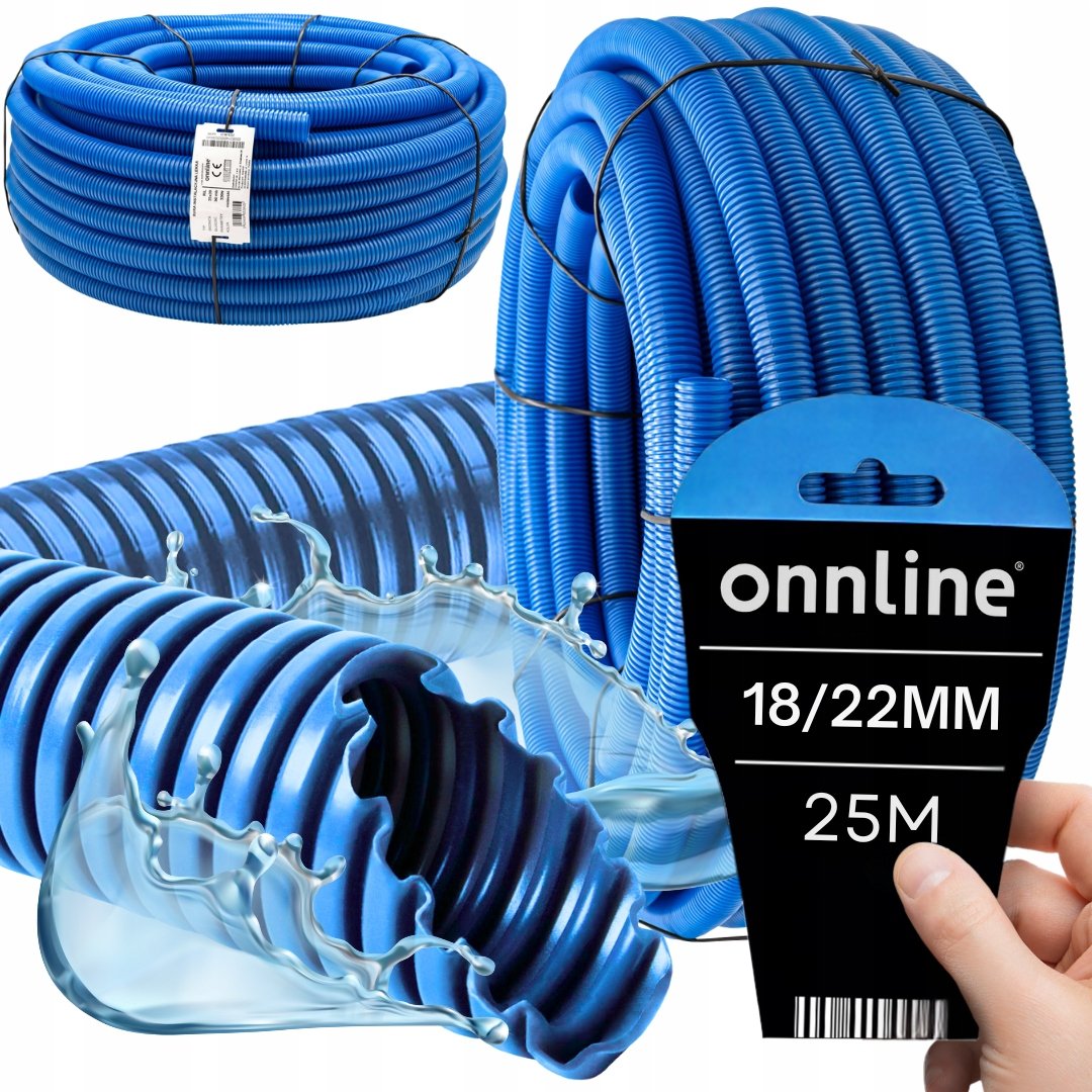 PESZEL DO ZIEMI KABLI RURA KARBOWANA OSŁONOWA ZIEMNA PE-HD 320N 18/22MM ...