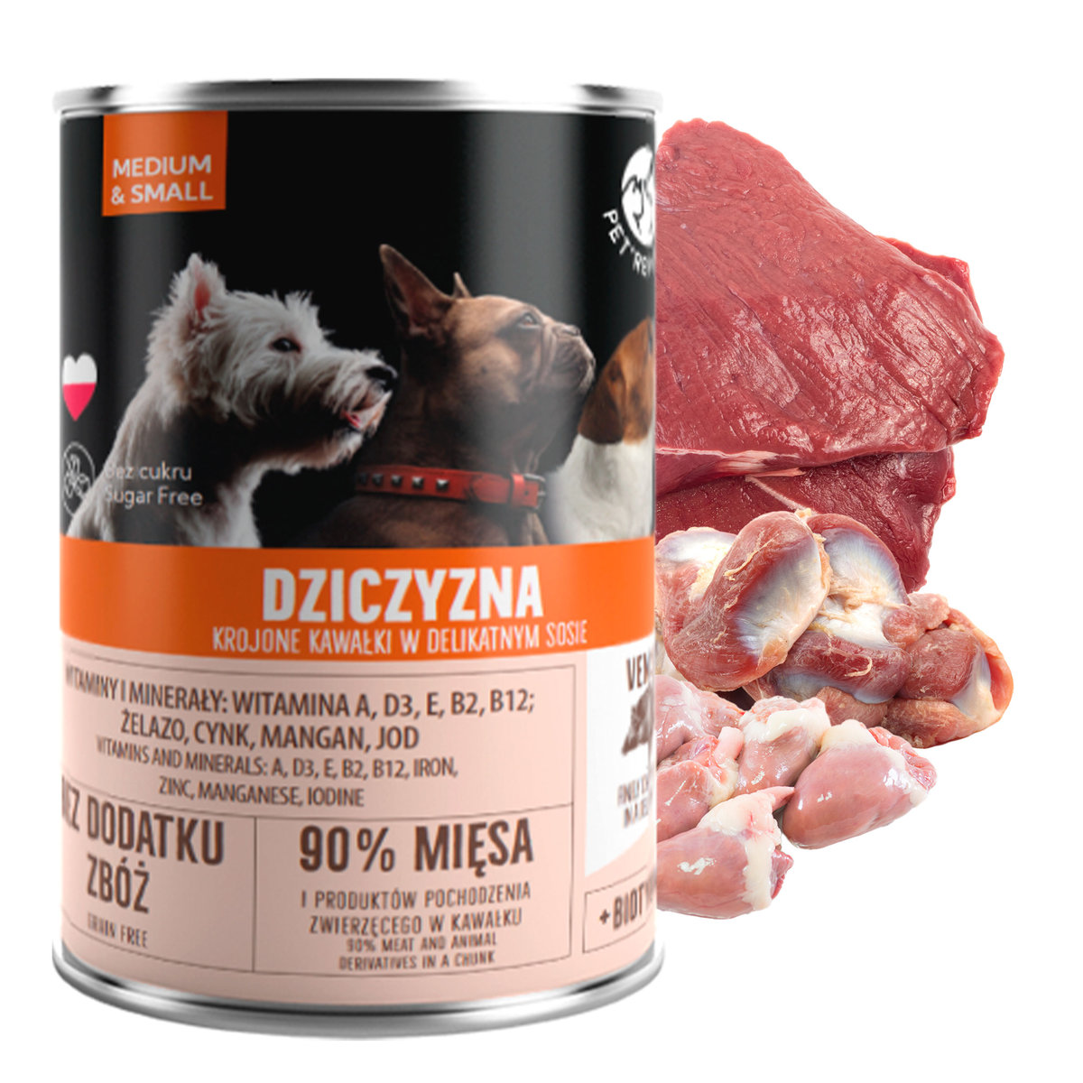 Pet Republic Karma Mokra Dla Psa Dziczyzna 400G - Pet Republic | Sklep ...