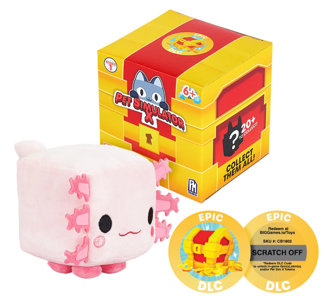 pet simulator x treasure figurka pluszowa +kod dlc - PhatMojo | Sklep ...