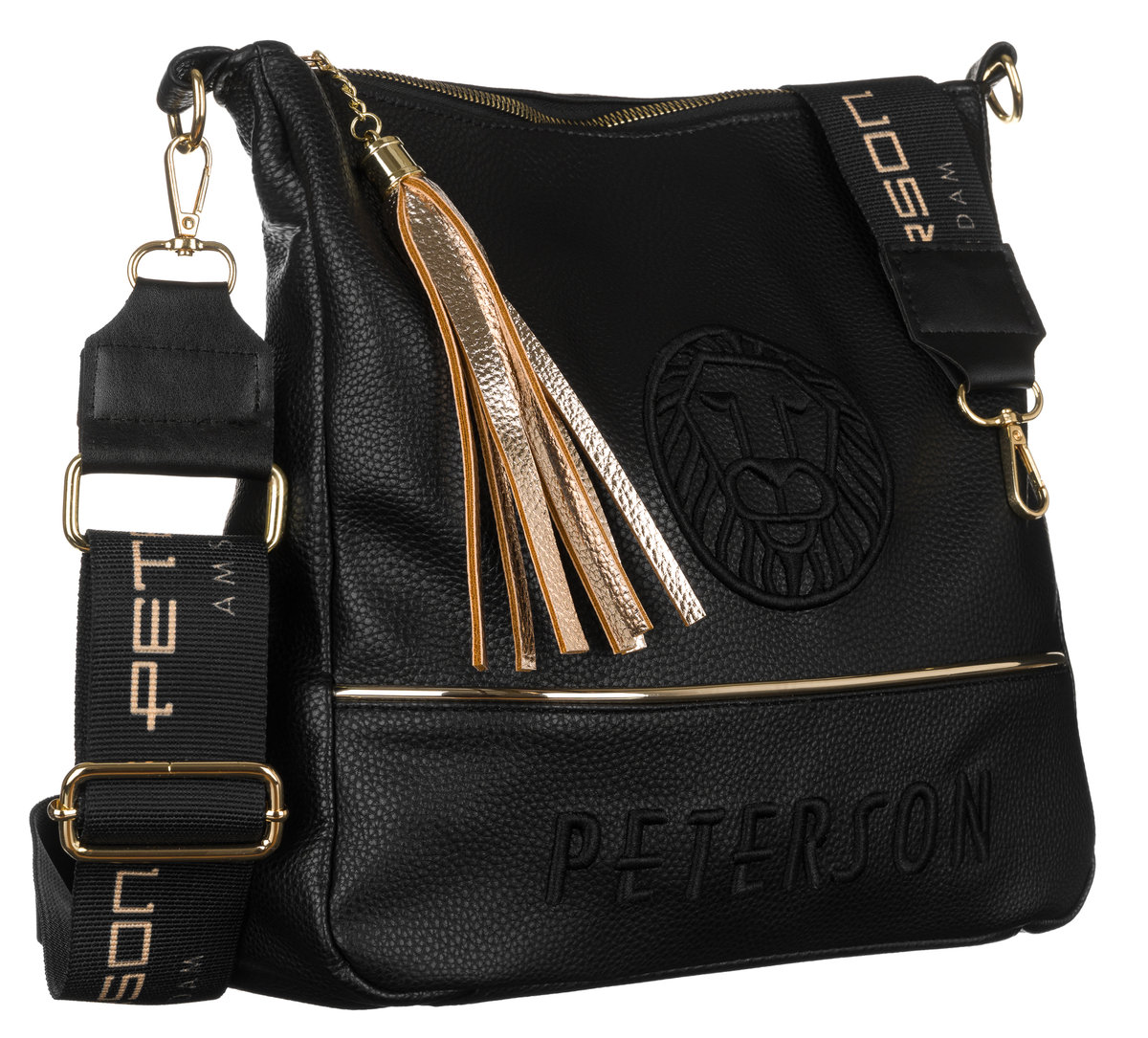 Peterson Torebka Damska Ptn 22106 Czarna - Peterson | Moda Sklep EMPIK.COM