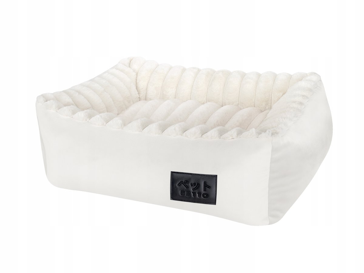 PETTO Osaka Fluffy Legowisko dla psa ecru XS 55/45 cm - Inna marka ...