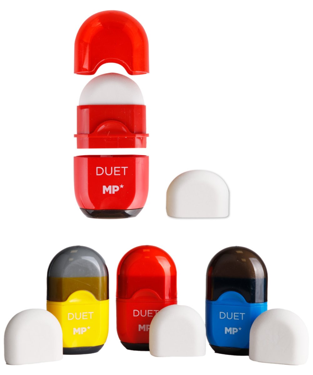 Pg236-01 Zestaw Temperówka Z Pojemnikiem I Gumką - MP | Sklep EMPIK.COM