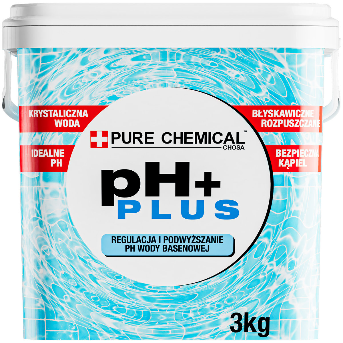 PH PLUS DO BASENU REGULATOR PH WODY W BASENIE PODWYŻSZA PH 3 kg - Inna ...