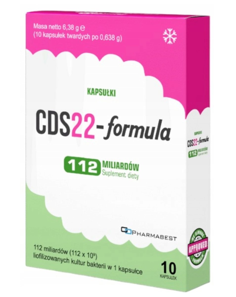 Pharmabest CDS22-formula 112 miliardów 10 kapsułek | Sklep EMPIK.COM