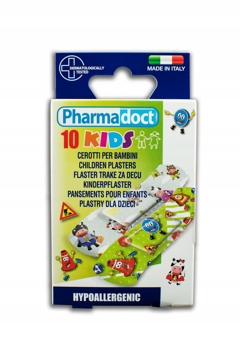 Pharmadoct, Plastry Dla Dzieci, Krowy I Ulice, 10 Sztuk | Sklep EMPIK.COM