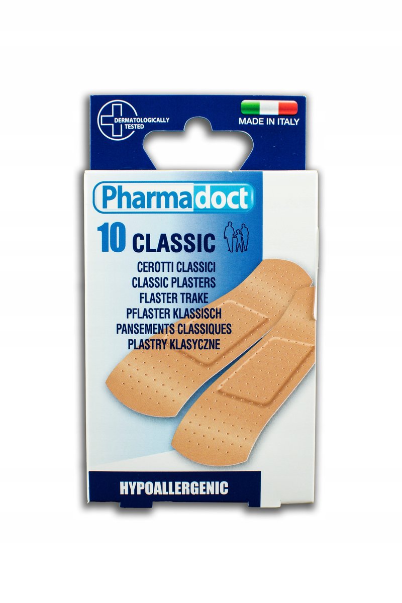 Pharmadoct, Plastry Klasyczne, 10 Sztuk | Sklep EMPIK.COM
