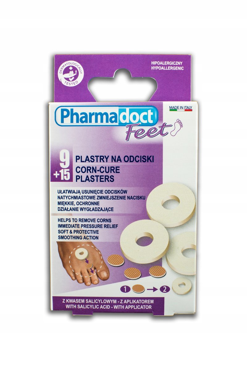 Pharmadoct, Plastry Na Odciski + Poduszki Ochronne | Sklep EMPIK.COM