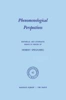 Phenomenological Perspectives - Bossert Philip J. | Książka w Empik