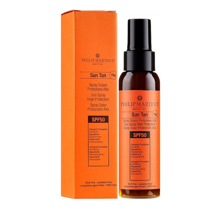 Philip Martin's Sun Tan SPF50, Emulsja ochronna do twarzy i ciała w ...