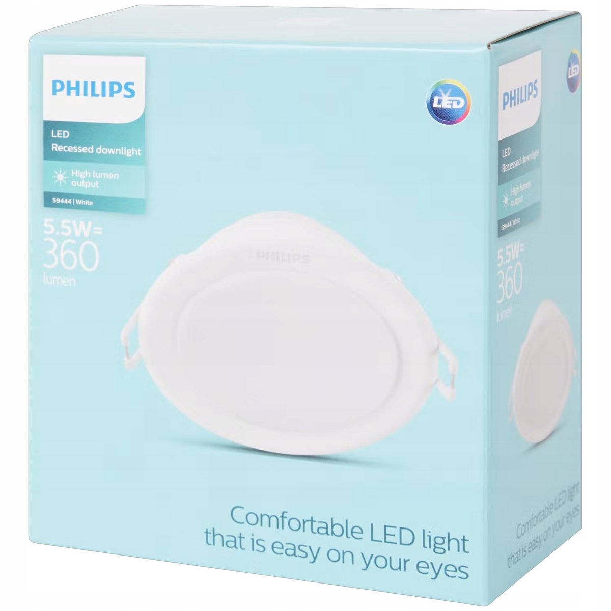 Philips Oprawa wpuszczana LED biała 5,5W 360 lumen - Philips | Sklep ...