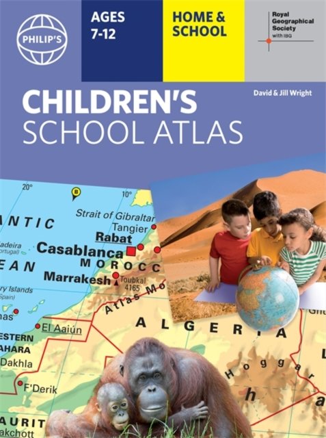 Philips RGS Childrens School Atlas - Opracowanie zbiorowe | Książka w Empik