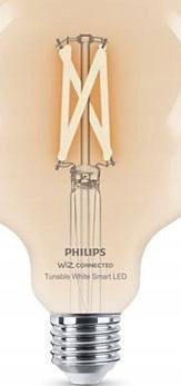 Philips Smart filament przezroczysta E27 G125 7 W (60 W), WW-CW ...