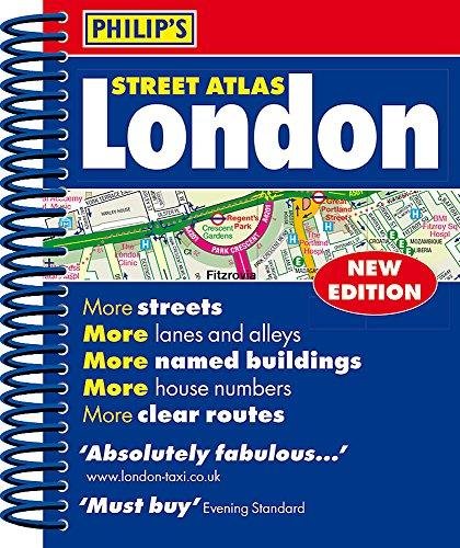 Philips Street Atlas London. Mini Spiral Edition - Opracowanie zbiorowe ...