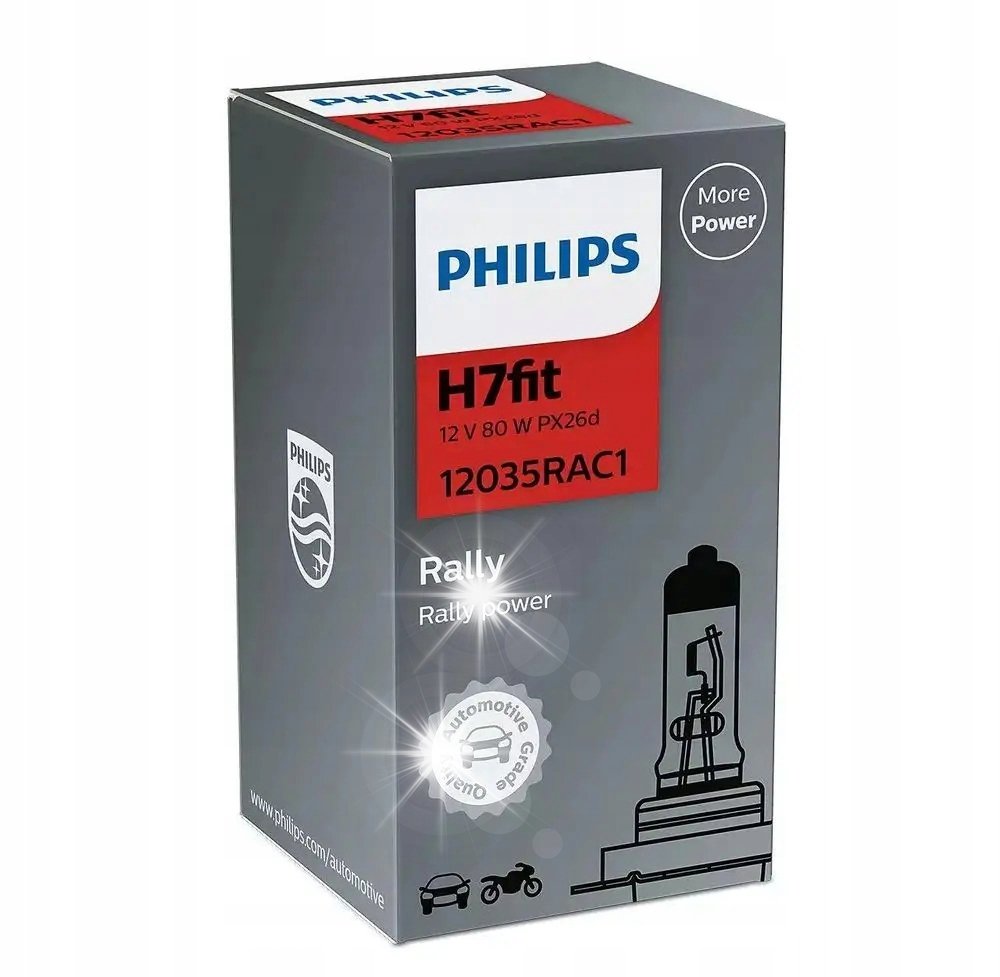 Philips Żarówka H7 Rally 80W off-road bez ECE - Inna marka ...