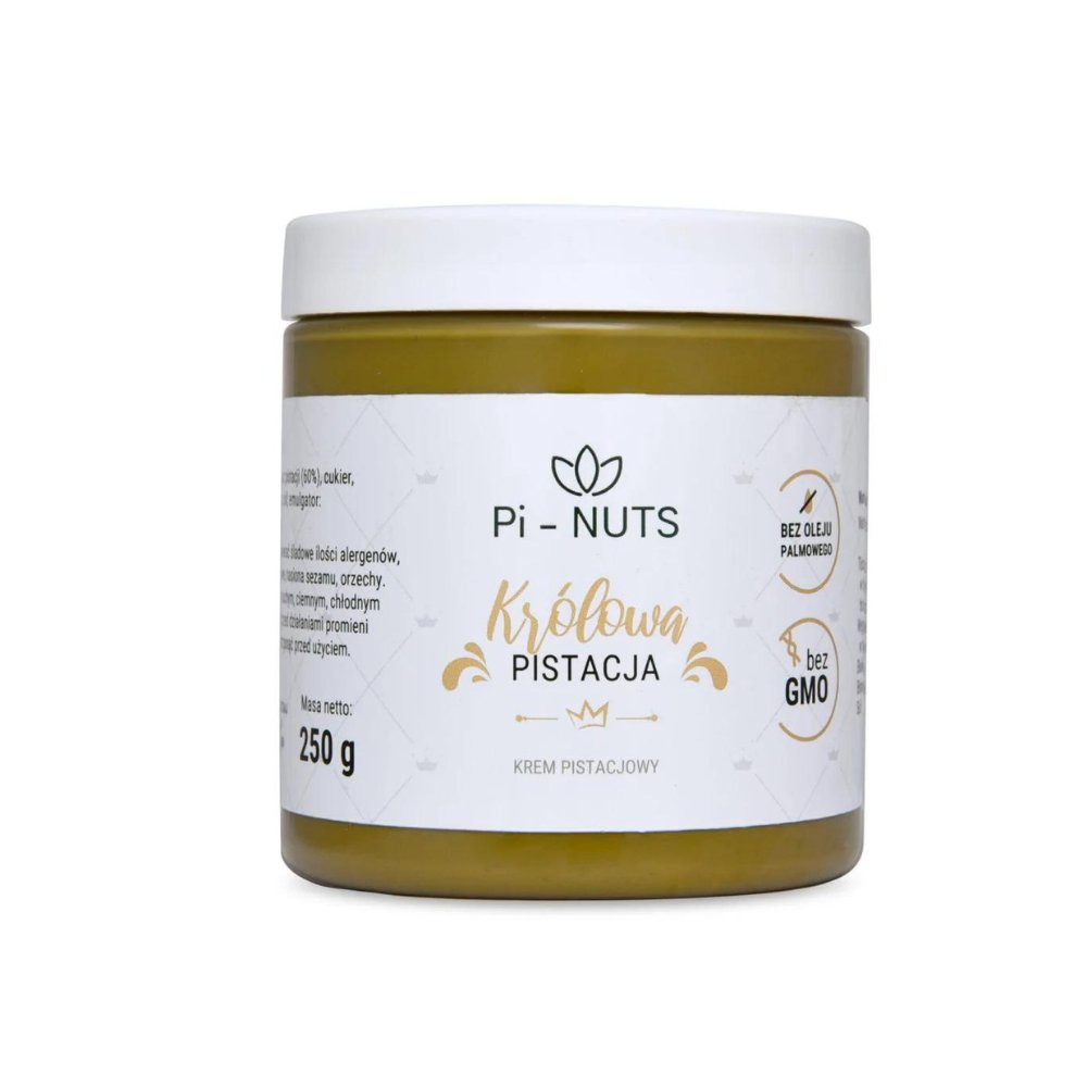 Pi-nuts krem pistacjowy "Królowa Pistacja" 250g - Pi-nuts | Sklep EMPIK.COM