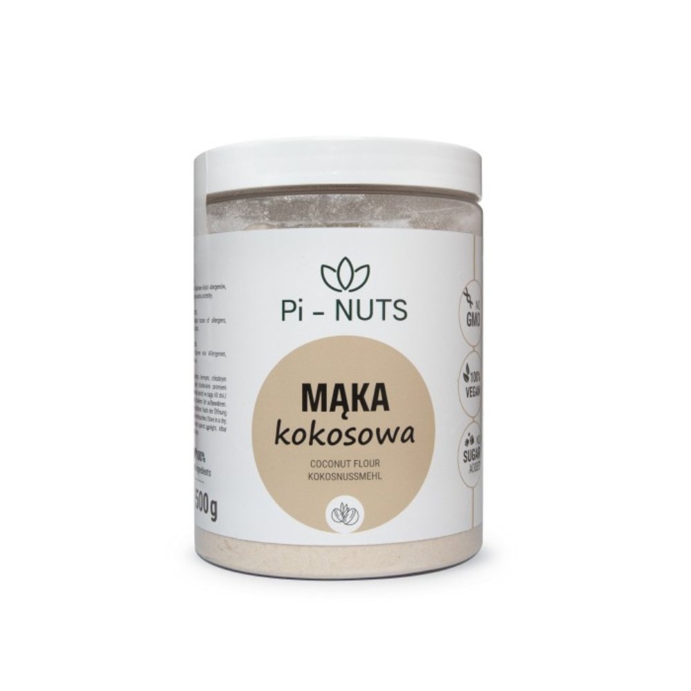 Pi-NUTS Mąka kokosowa 500g - Pi-nuts | Sklep EMPIK.COM