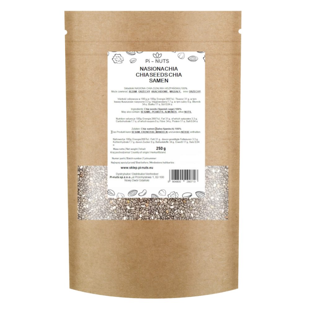 Pi-NUTS nasiona chia 250g - Pi-nuts | Sklep EMPIK.COM