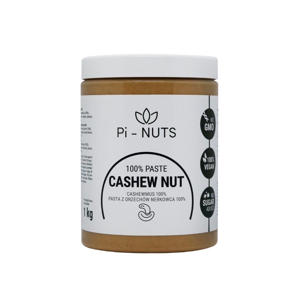 Pi-nuts Pasta z orzechów nerkowca 100% 1kg - Inna marka | Sklep EMPIK.COM