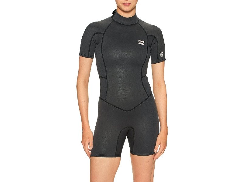 Pianka krótka Billabong Launch Back Zip 2/2mm Antique Black roz. 8 ...