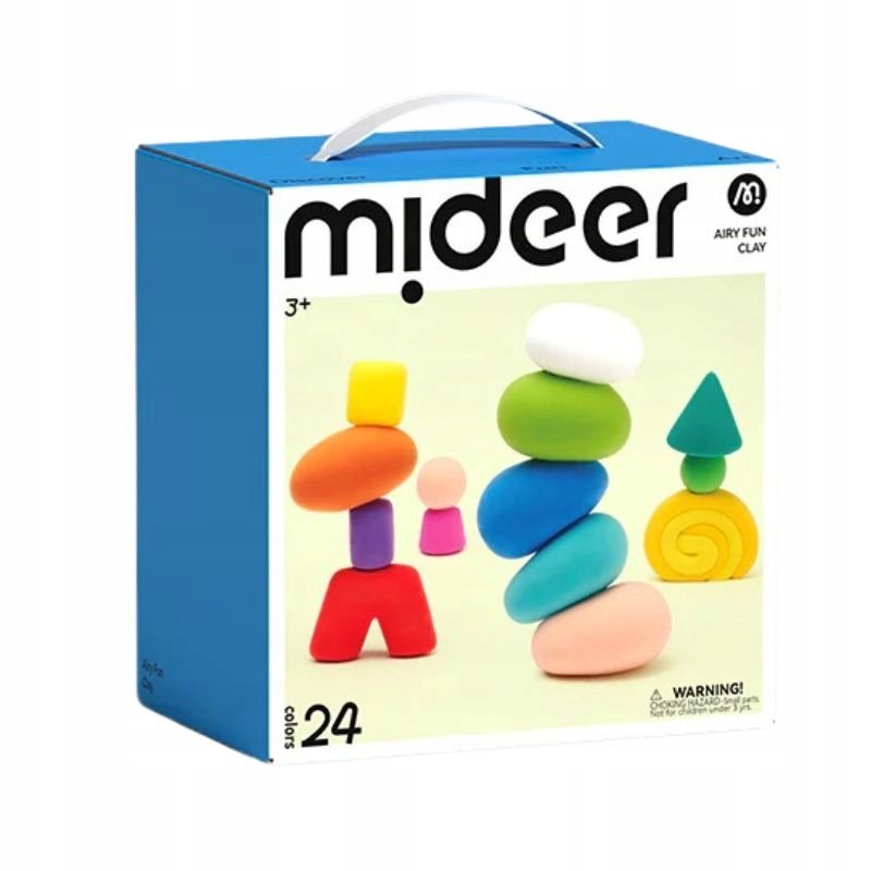 Piankolina Mideer 24 Kolory 5 Narzędzi Do Formowania - Mideer | Sklep EMPIK.COM