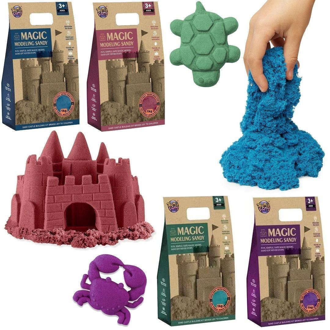 Piasek kinetyczny 1kg MIX - Inna marka | Sklep EMPIK.COM