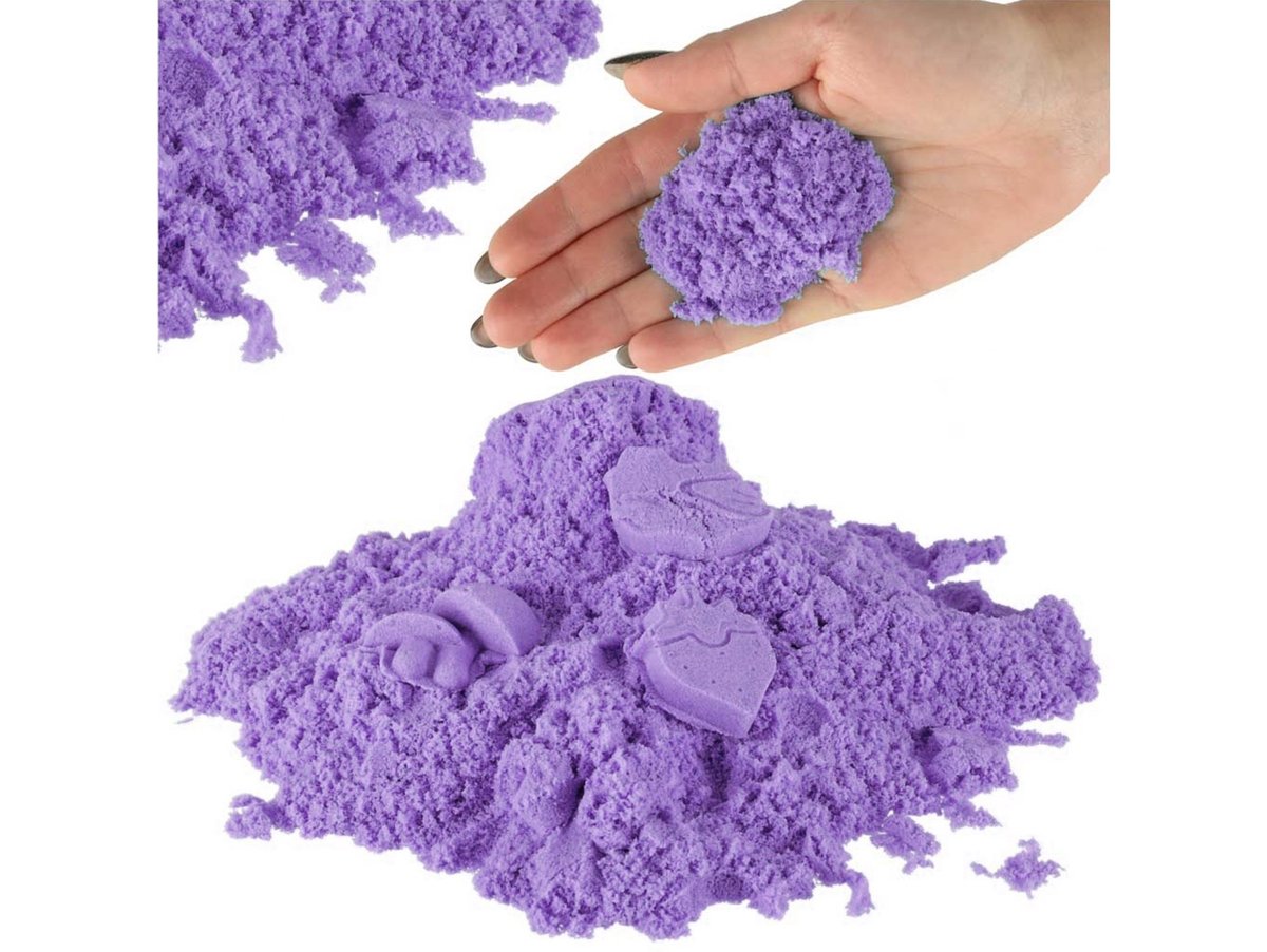 Piasek Kinetyczny Magiczny 2Kg Piaskolina Zapas Fioletowy - PrzydaSie ...