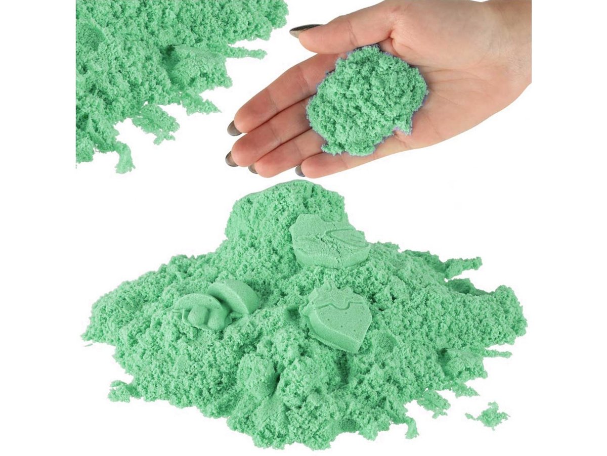 Piasek Kinetyczny Magiczny 2Kg Piaskolina Zapas Zielony - PrzydaSie.pl ...