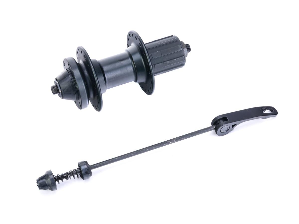 Piasta tył alum. GL-B43R-DS czarna b/ logo, 36 otw. HT,kaseta 8-11,zamykacz - Romet | Sport ...