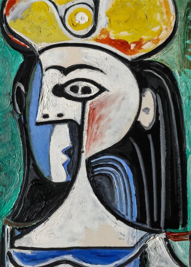 PICASSO Popiersie Kobiety PLAKAT 30x40cm grafika portret art malarstwo ...