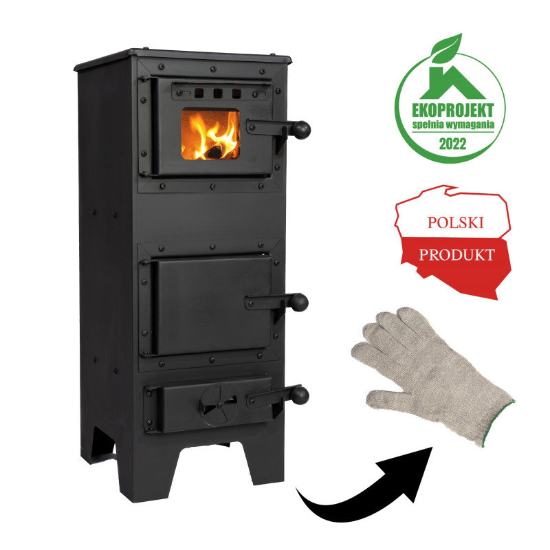 Piec Szamotowy Demeter 7 kW typu Koza, stalowy, ekologiczny - Owczarek ...