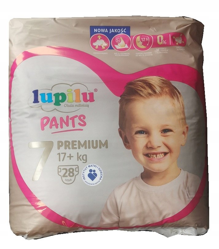 Pieluchomajtki Lupilu Premium Rozmiar 7 28 szt. - Lupilu | Sklep EMPIK.COM
