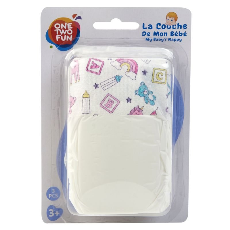 Pieluszki Dla Lalek One Two Fun Opakowanie 3Szt. - One Two Fun | Sklep ...