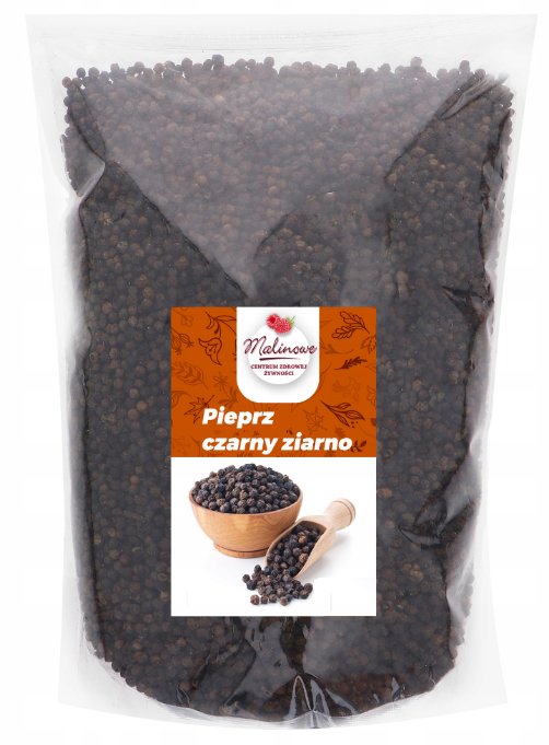 Pieprz czarny ziarnisty 1kg - Malinowe | Sklep EMPIK.COM
