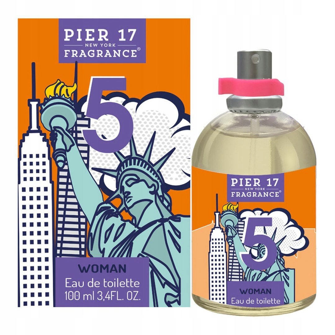 Pier 17 Fragrance New York ”5” Woda toaletowa dla kobiet 100ml | Sklep ...