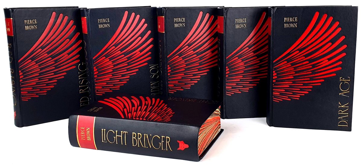 PIERCE BROWN - RED RISING SERIES vol. 1-6 [complete set], premium ...