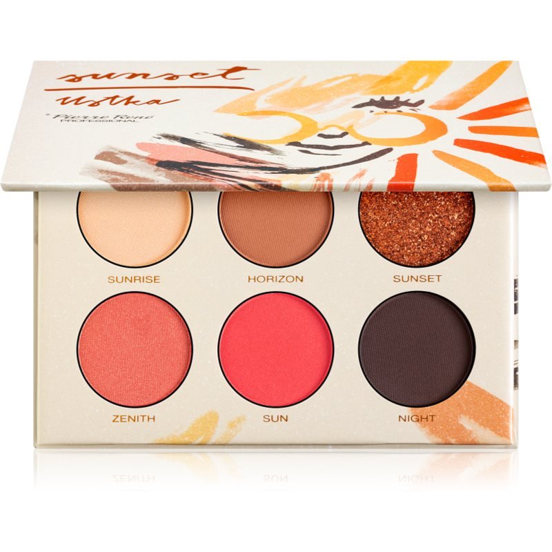Pierre Rene Professional Palette Paleta Cieni Do Powiek Odcień Sunset ...