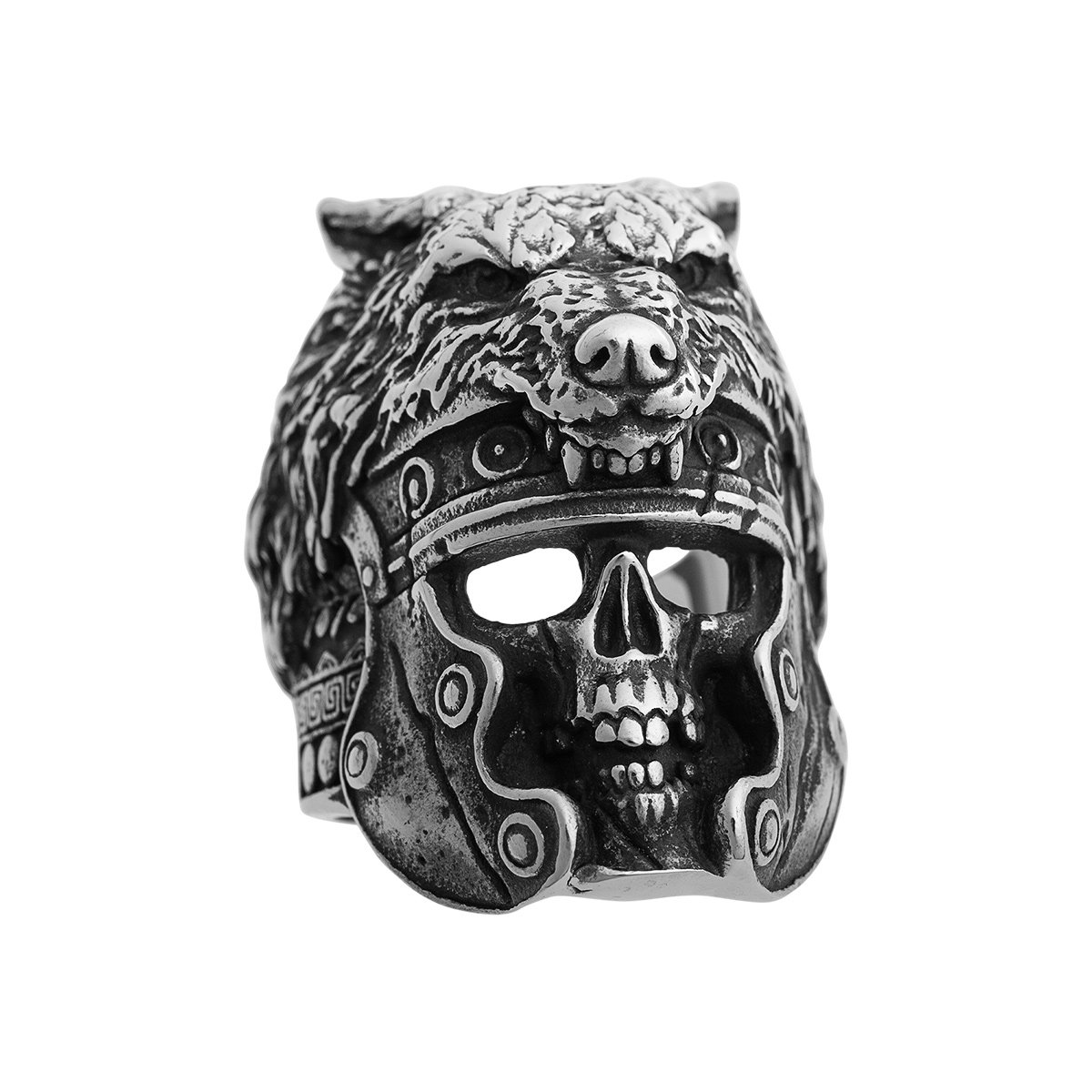 pierścień ROMAN WARRIOR HELMET-R - VIKING RINGS | Moda Sklep EMPIK.COM