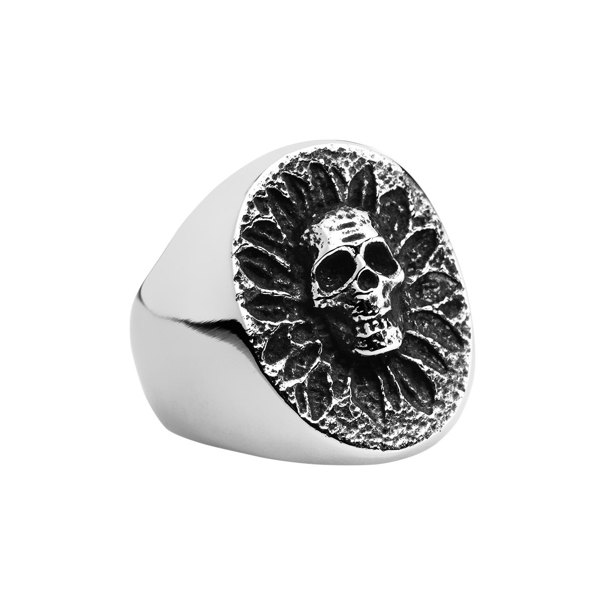 pierścień SKULL-P - VIKING RINGS | Moda Sklep EMPIK.COM