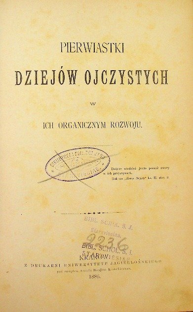 Pierwiastki dziej w ojczystych, 1886r. - Opracowanie zbiorowe | Książka w Empik