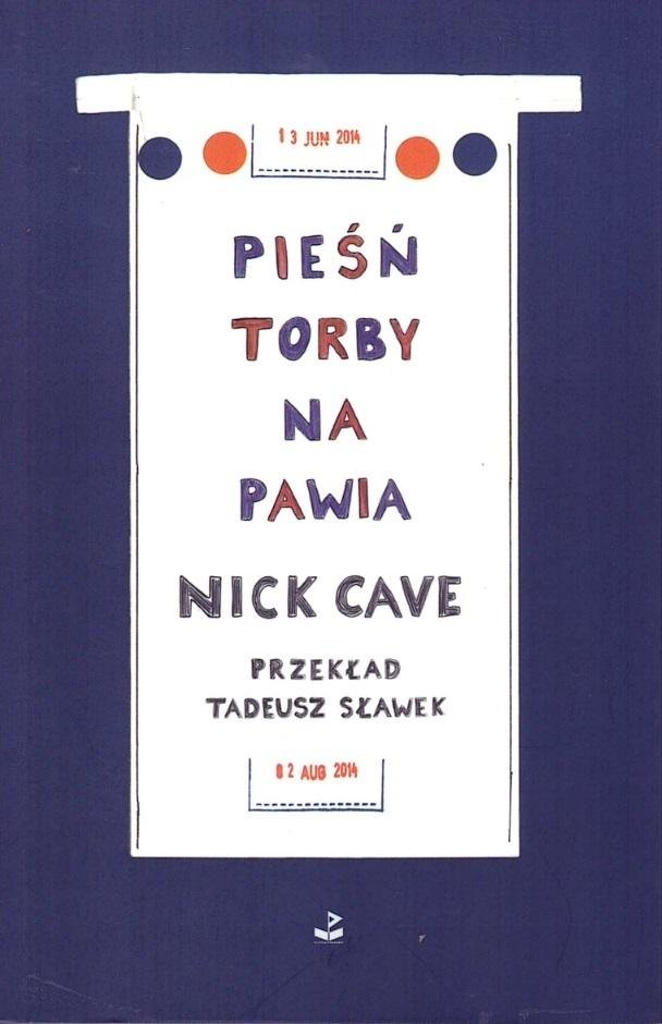 Pieśń torby na pawia - Cave Nick | Książka w Empik