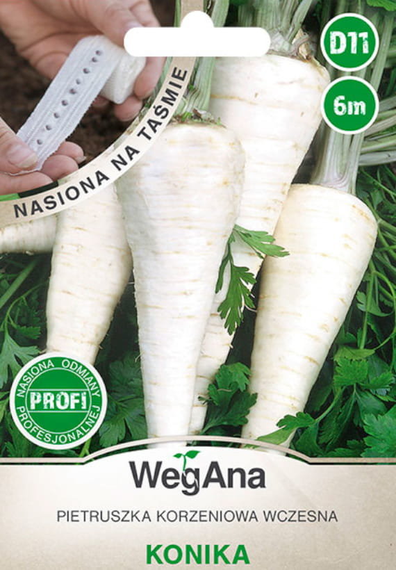Pietruszka Korzeniowa Konika Nasiona Na Taśmie 6 M Wegana Wegana Sklep Empik Com