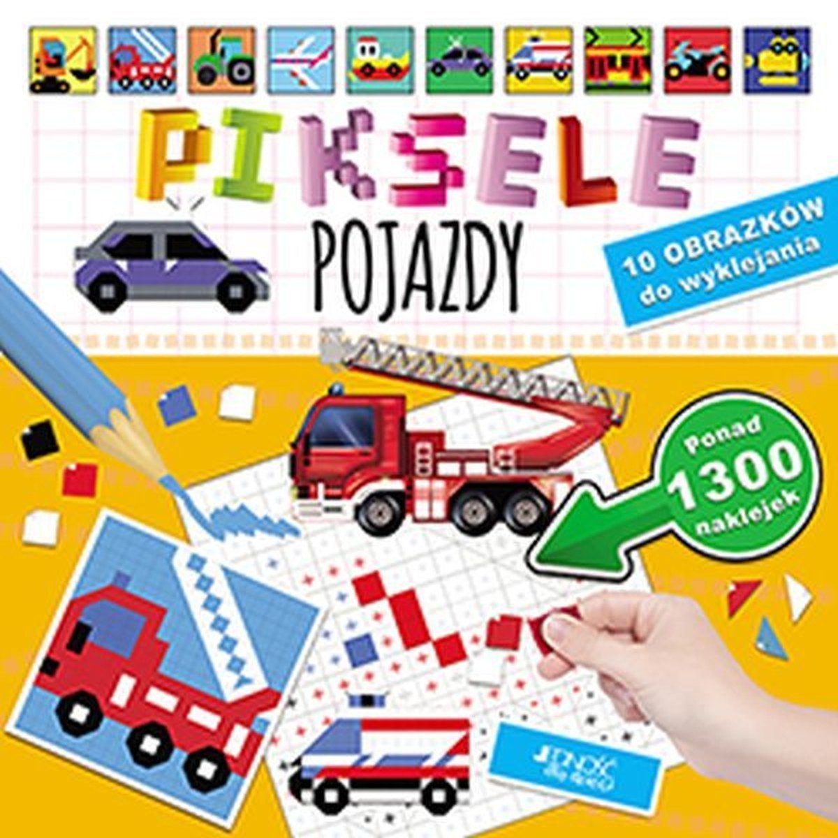 Piksele. Pojazdy - Opracowanie zbiorowe | Książka w Empik