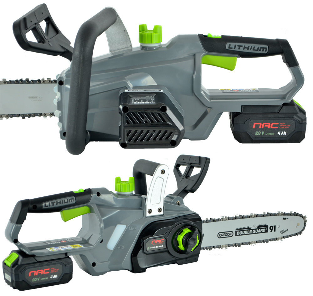 PIŁA AKUMULATOROWA NAC CB20-30-B40-S 20 V 4 AH SDS 30 CM OSPRZĘT OREGON ...