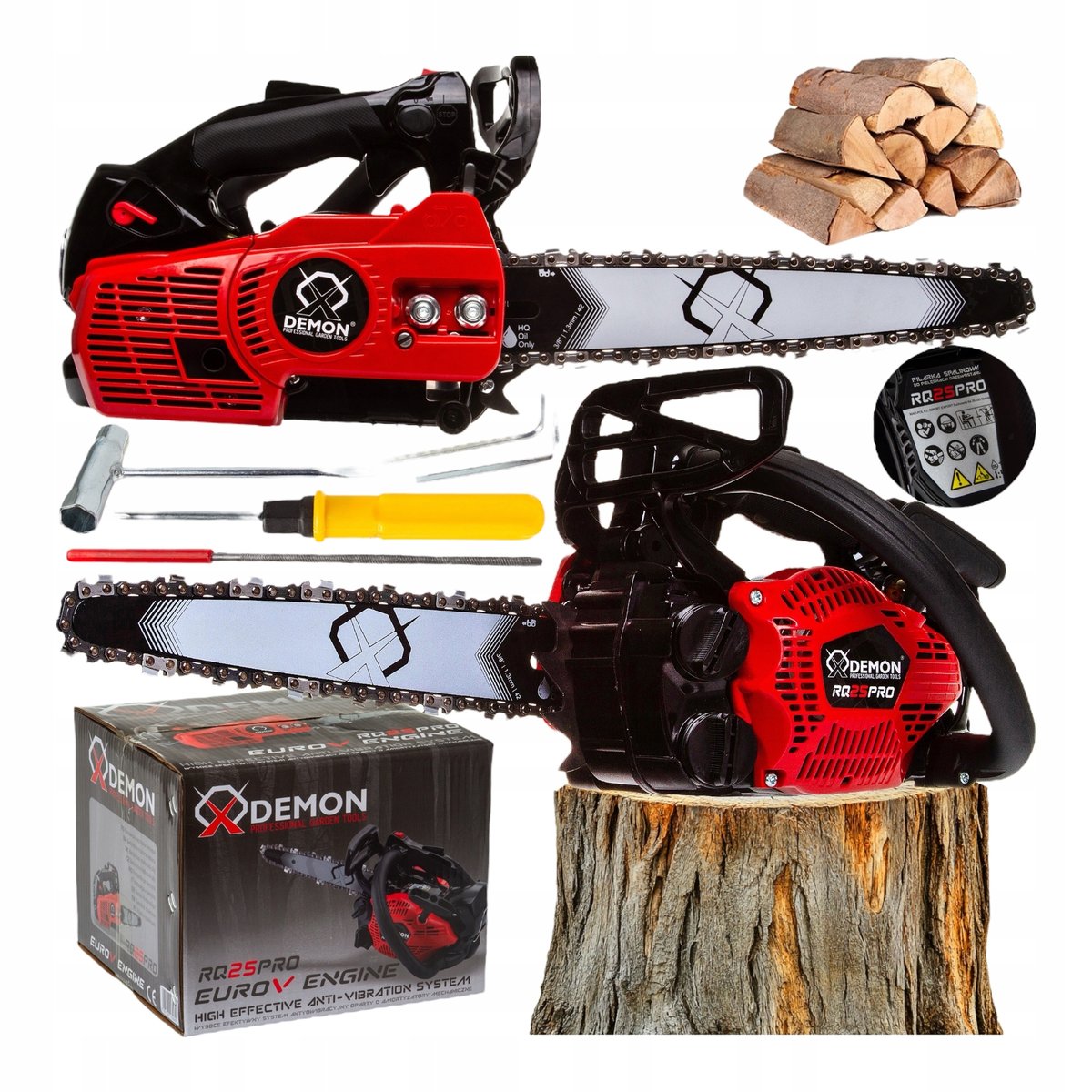 Piła łańcuchowa Demon M66190 PILARKA SPALINOWA DEMON RQ-25 PRO - Demon ...