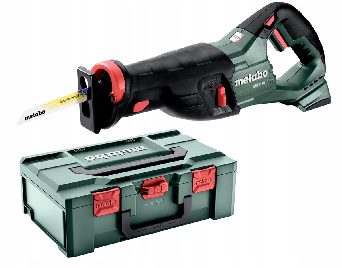 PIŁA SZABLASTA AKUMULATOROWA LISICA LISI OGON METABO SSEP 18 LT 18V WALIZKA - Metabo | Sklep ...
