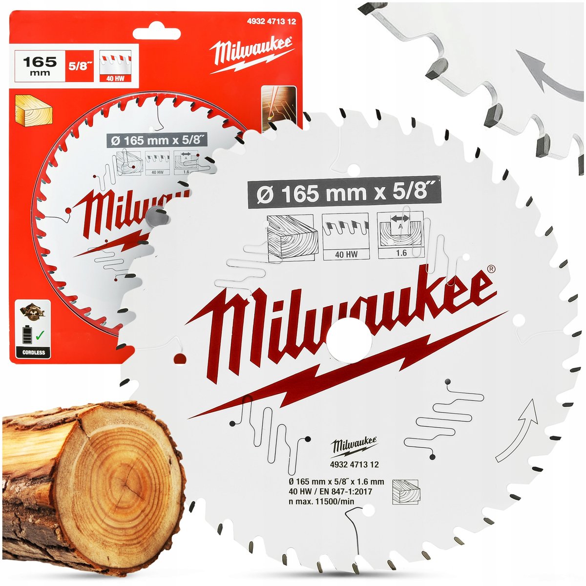 PIŁA TARCZA Do Cięcia Drewna Milwaukee 165mm Piła Tarczowa Widiowa 40 Zębów - Milwaukee | Sklep ...